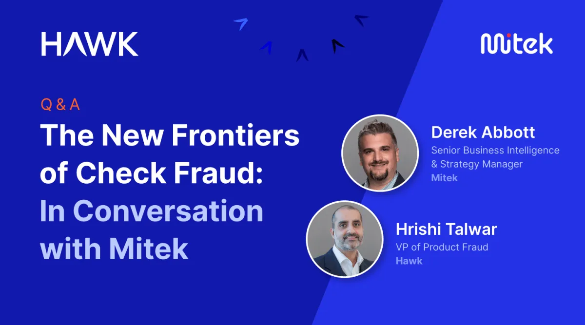 The New Frontiers of Check Fraud: In Conversation with Mitek